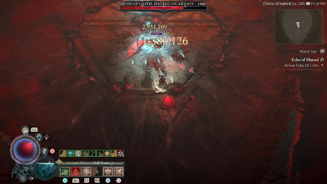 Bone Necro 94 Second Echo of Lilith Kill | Mount dropped! | Build Link in the Description - YouTube