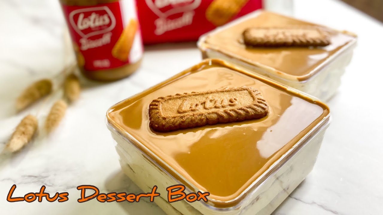 Lotus Dessert Box Rasa Eskrim ?? II NO OVEN!! II Dessert Sultan ...