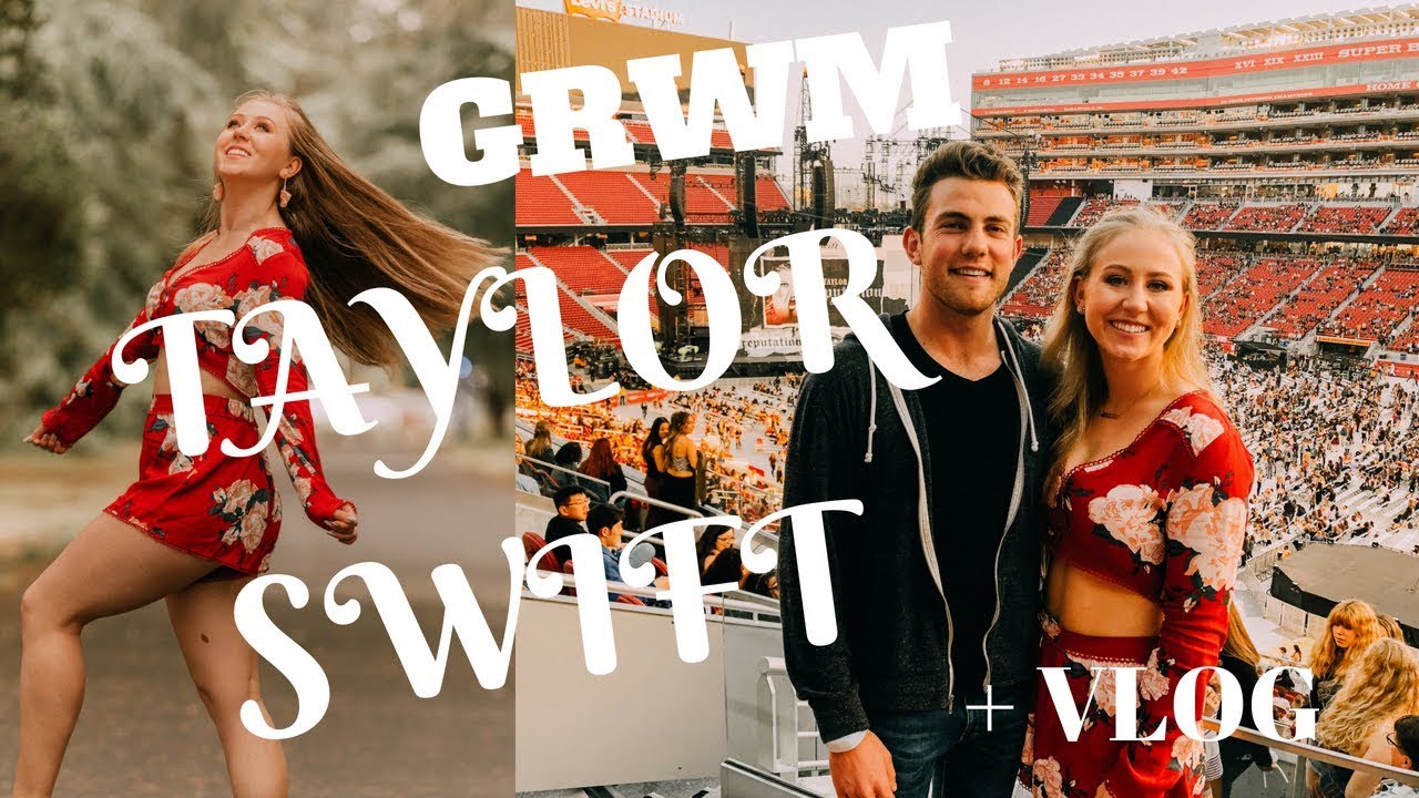 TAYLOR SWIFT REPUTATION TOUR | Vlog & Get ready with me - YouTube