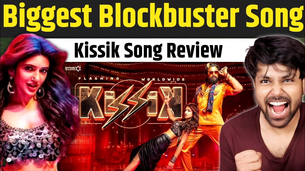 Kissik Song Review | Allu Arjun | Sreeleela - YouTube