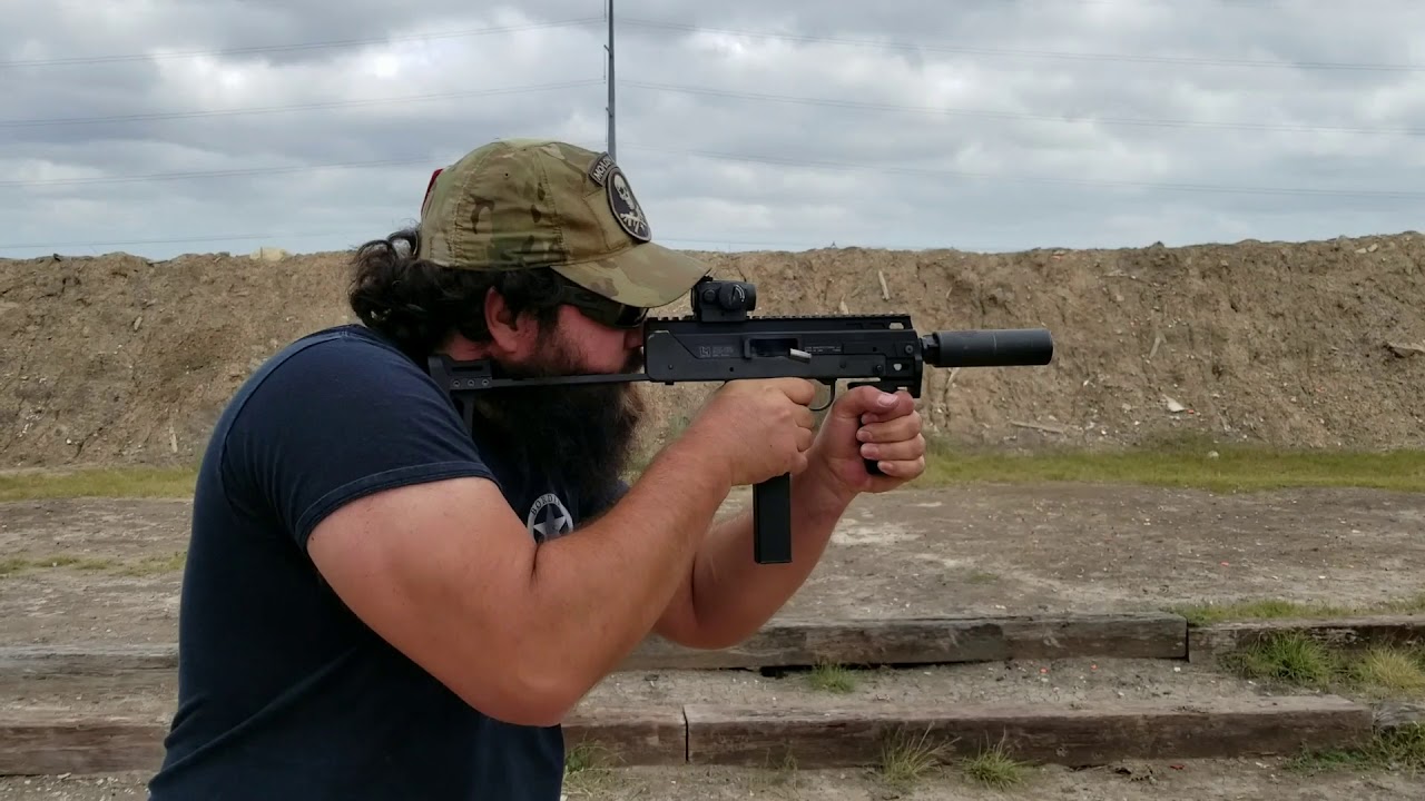Mac 11 suppressed full auto - YouTube
