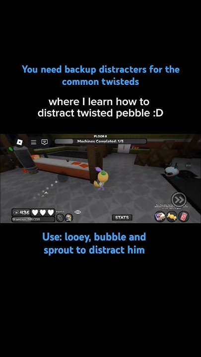 how to distract twisted pebble (dandy's world) - YouTube