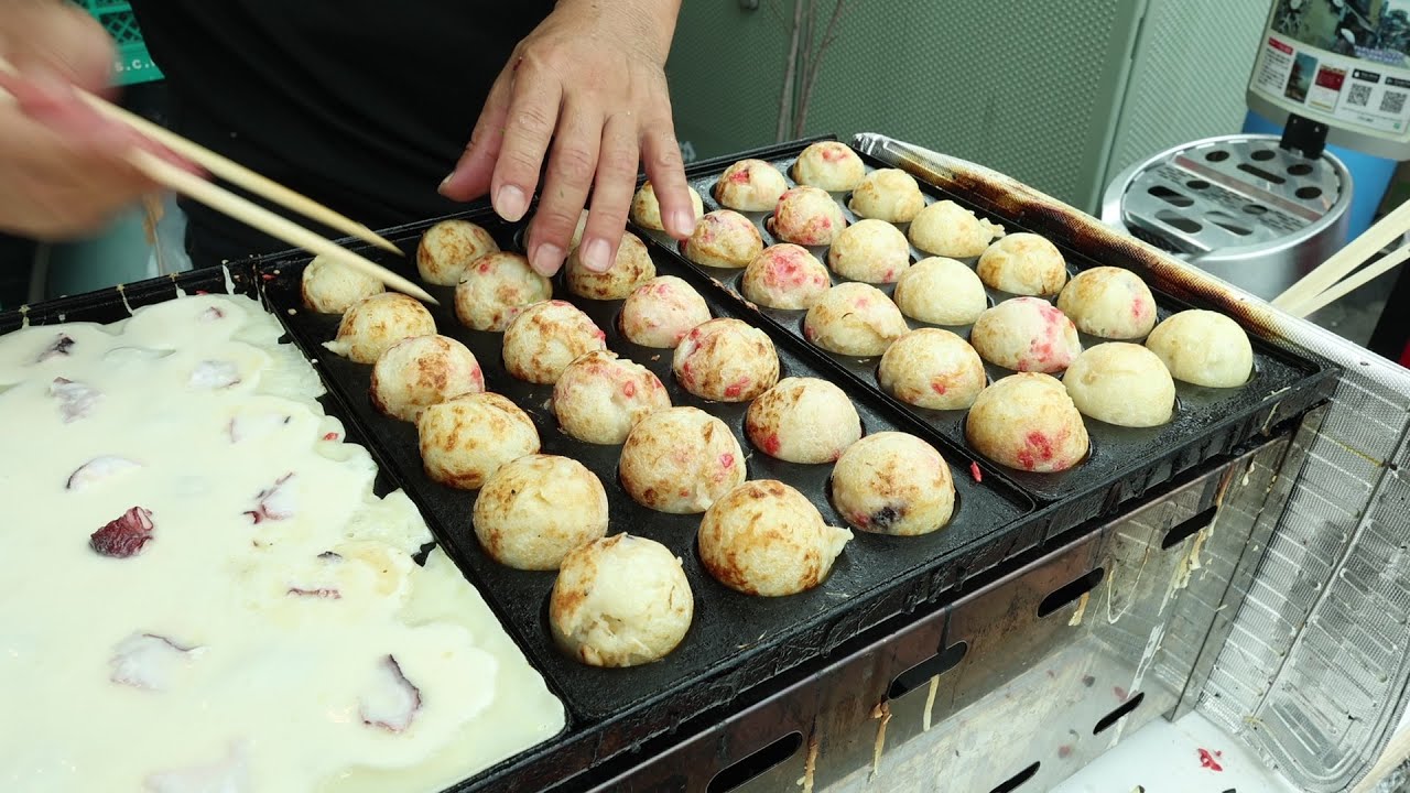 Popular Japanese Street Food for Festival Matsuri (Yatai) - YouTube