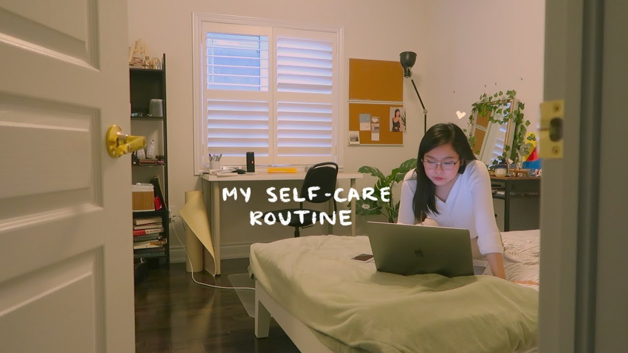 my simple self-care routine! - YouTube