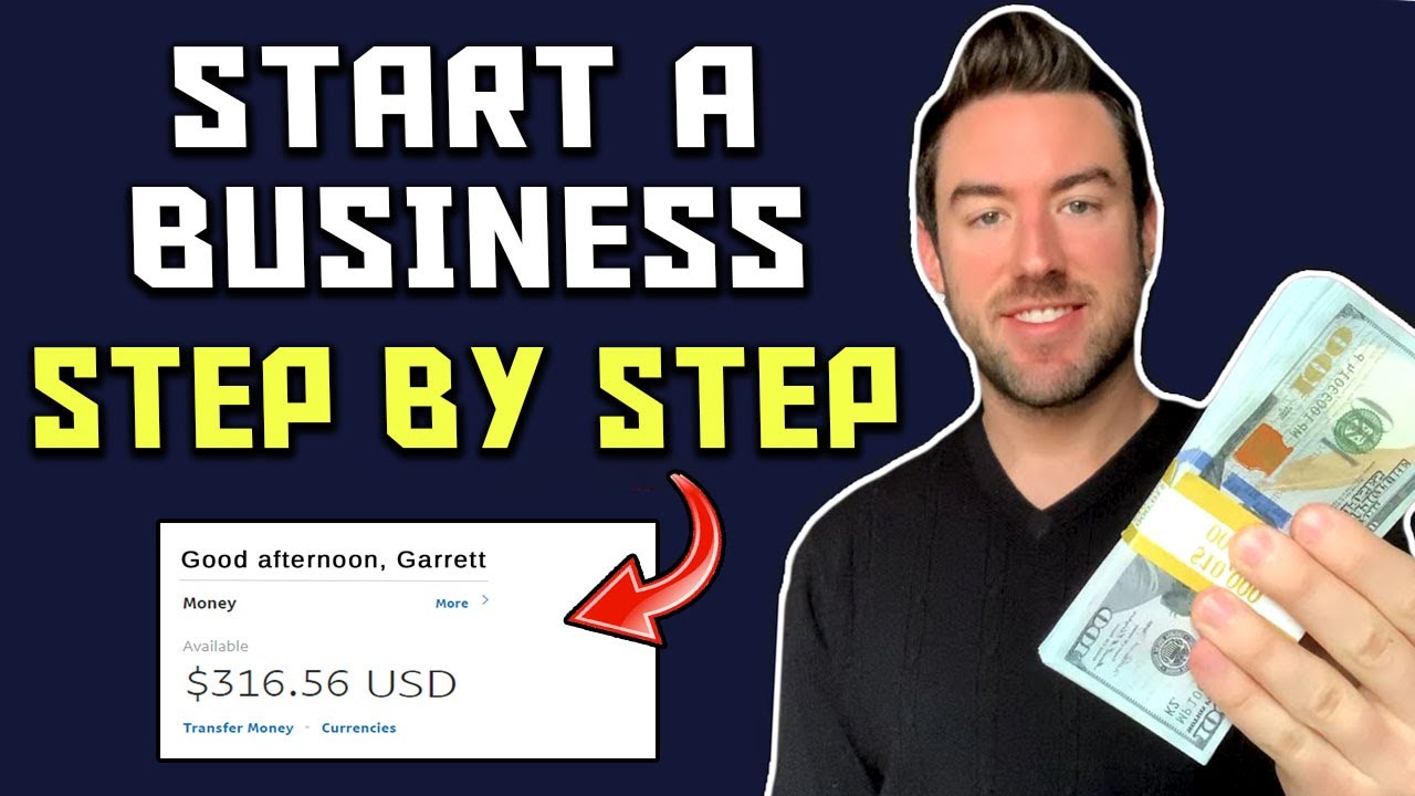 Start an Online Business Step by Step! (Fast & EASY) - YouTube