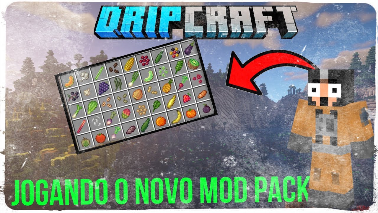 O que achei no modpack dripcraft o mod dos Youtubers #dripcraft - YouTube