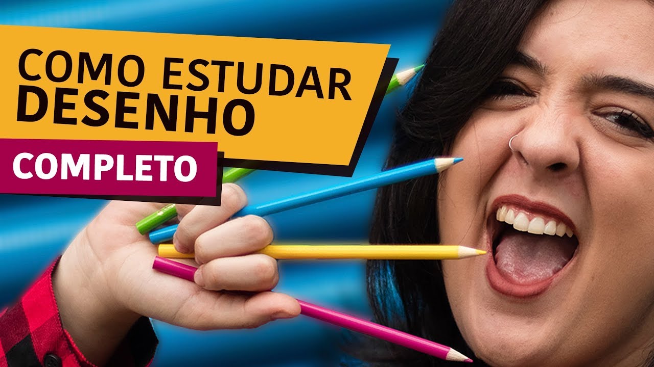 COMO ESTUDAR DESENHO | CURSO DE DESENHO ONLINE - COMPLETO - YouTube