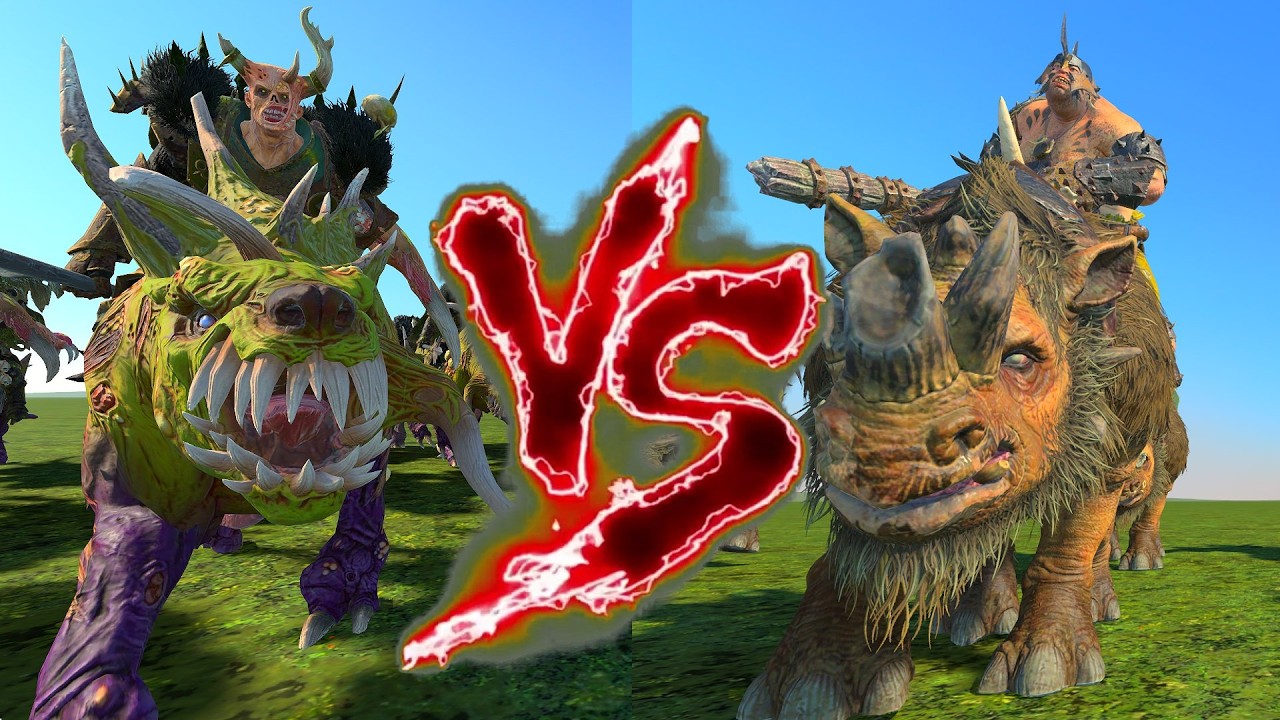 Rot Knights VS Crushers (Ironfists). Total War Warhammer 3 - YouTube