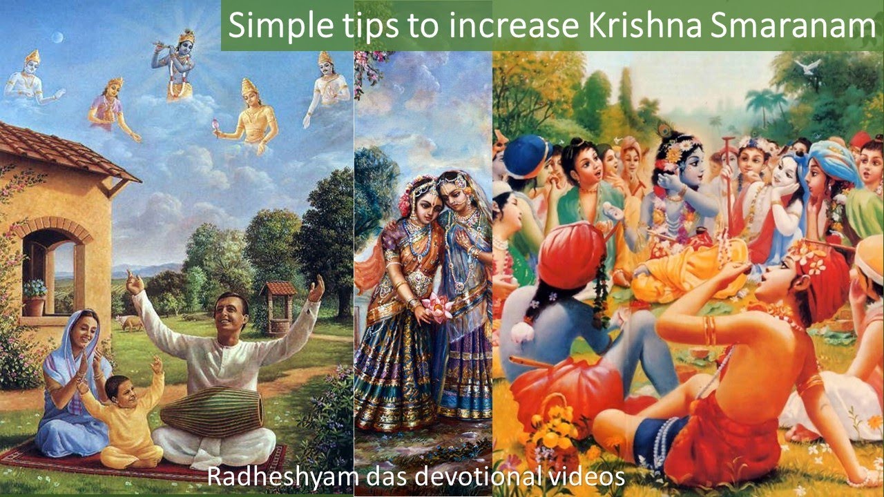 Simple tips to increase Krishna Smaranam_Radheshyam Das - YouTube