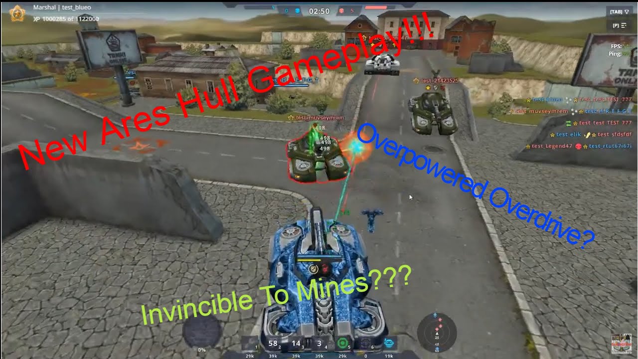 Trying Ares Hull In Tanki For The First Time!!! | Gameplay (How To Turn ...