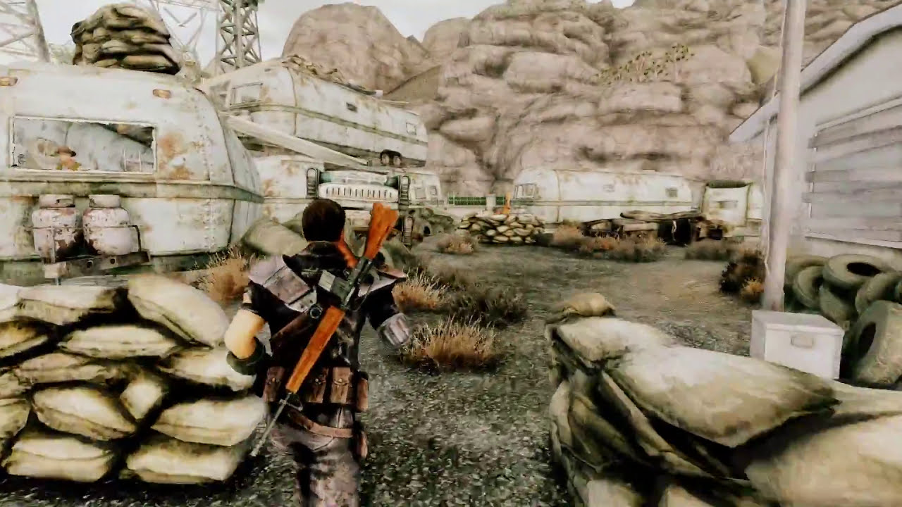 Fallout: New Vegas: Ranger Station Charlie - BEFORE VS. AFTER THE ...