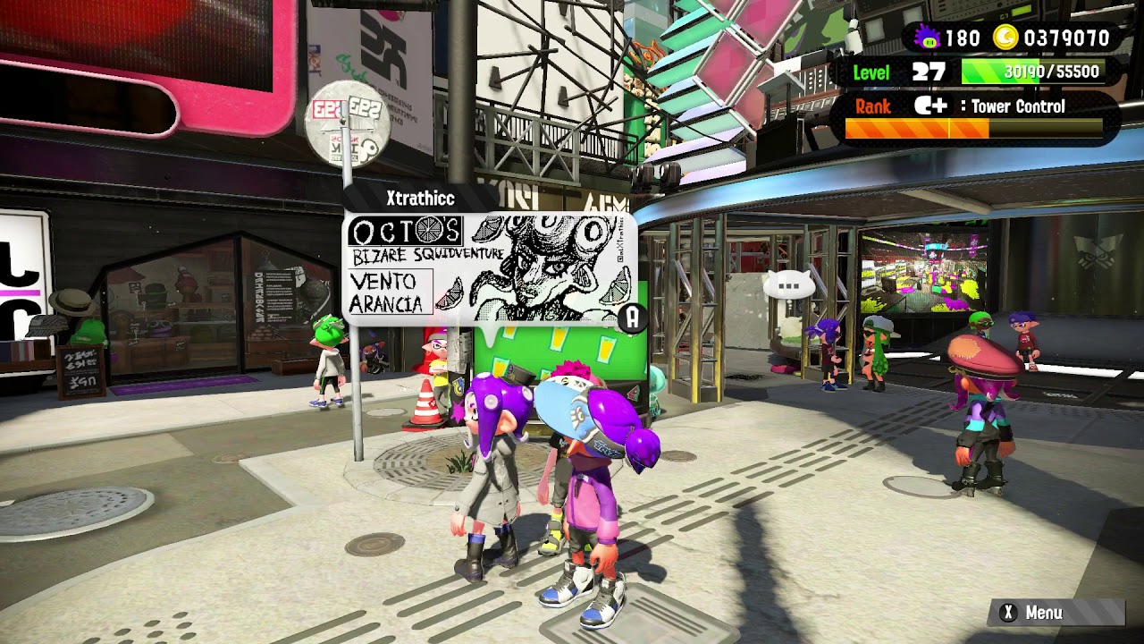 Splatoon 2: Ranked Battles Tower Control Matches 4 - YouTube