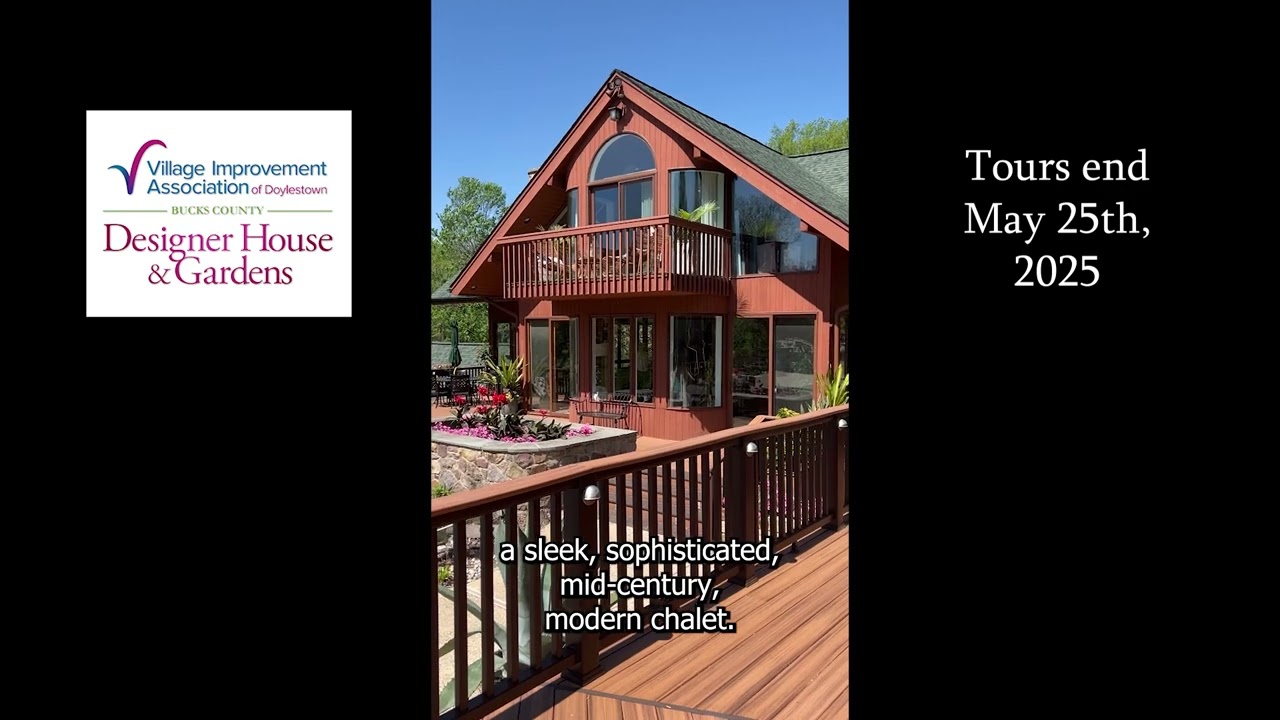 It's the Final Days to Tour Hidden Trail Farm, this year's Bucks County Designer House & Gardens!