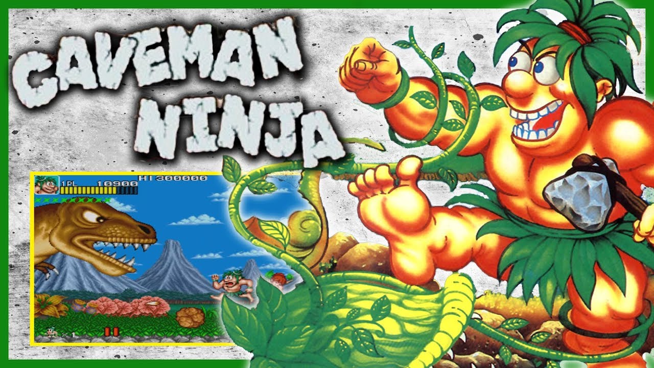 QUICK GAMEPLAY - CAVEMAN NINJA (1991) | MAME | EMULATOR | - YouTube