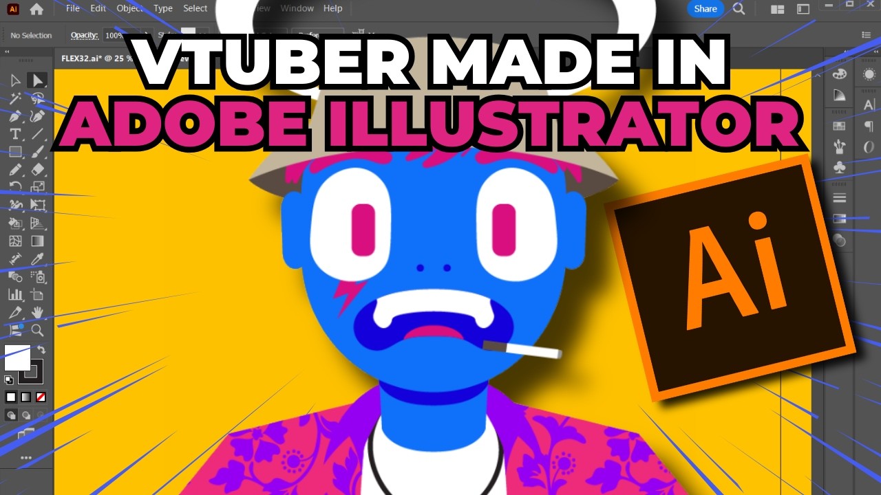 Making my Model with Adobe Illustrator - YouTube