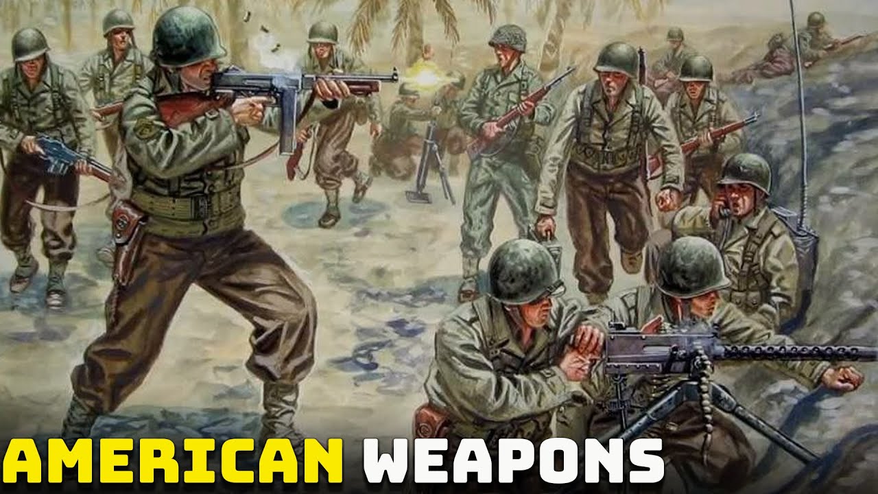 Top 10 American Weapons of WWII - Historical Curiosities - See U in ...