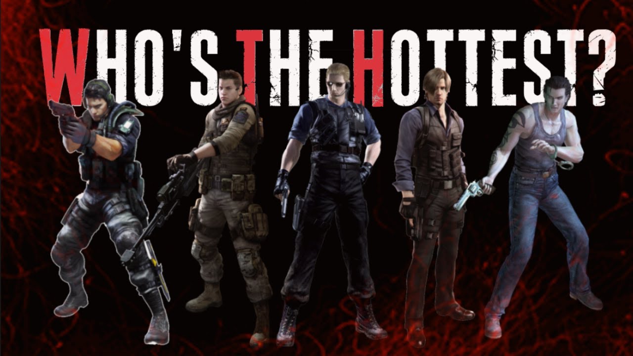 Hottest Male Characters in Resident Evil - YouTube