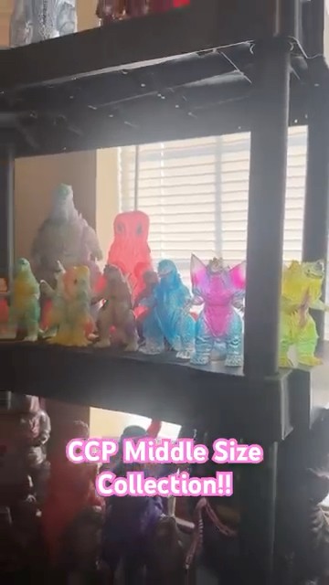 CCP Middle Size Godzilla Sofubi Collection! #godzilla #sofubi #kaiju ...