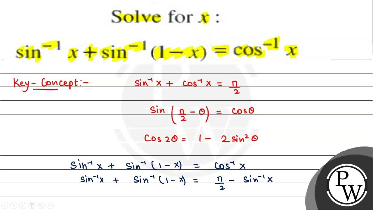 solve-for-x-sin-1-x-sin-1-1-x-cos-1-x-p