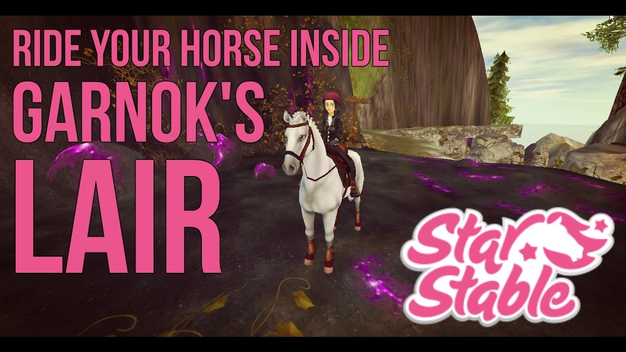 How to Take Your Horse Inside Garnok's Lair - Star Stable - YouTube