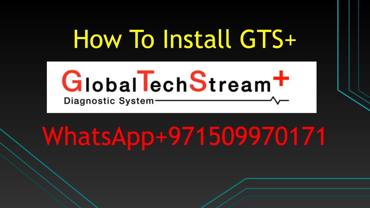 How to Installation GTS Plus Global Techstream Plus Software for Toyota ...