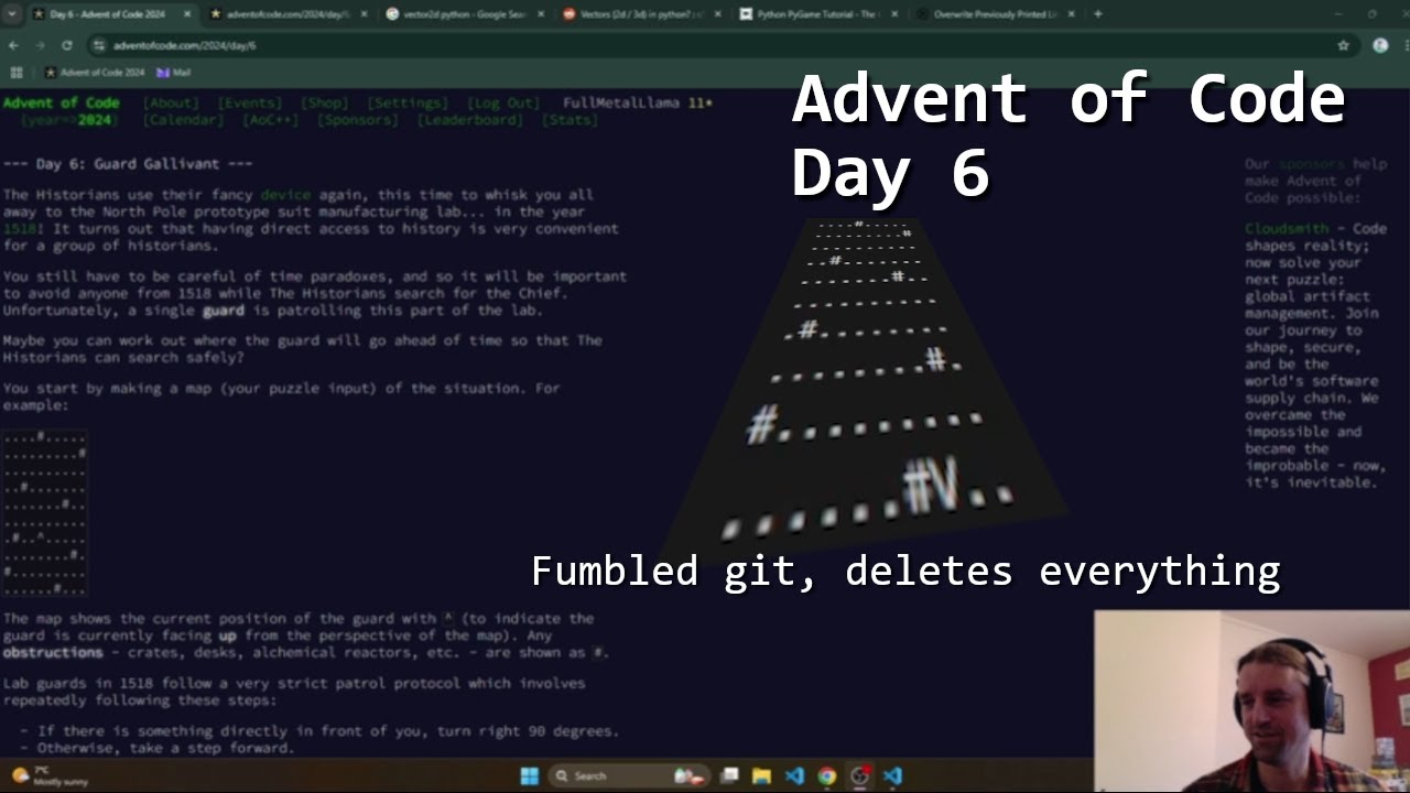 Advent of Code 2024 | Coding Challenge | Day 6 - YouTube