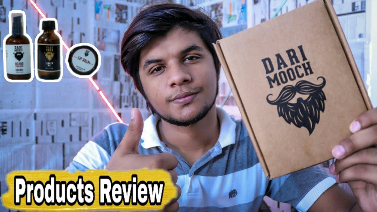 Dari Mooch beard grooming products review || #beard Oil & Shampoo - YouTube