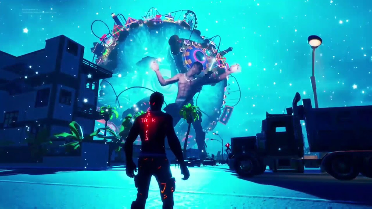 Astroworld Fortnite Concert - YouTube
