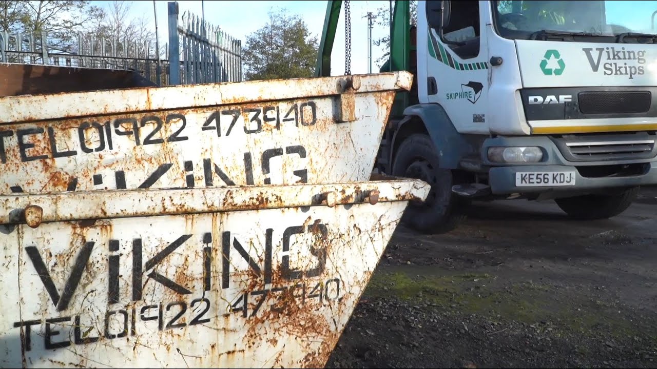 Viking Skips UK – Domestic and Commercial Services - YouTube