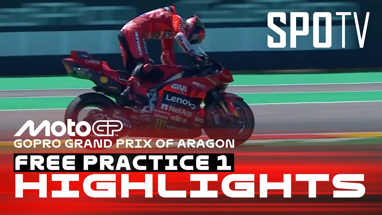 [MotoGP™] GoPro Grand Prix of Aragon | MotoGP Free Practice 1 - YouTube