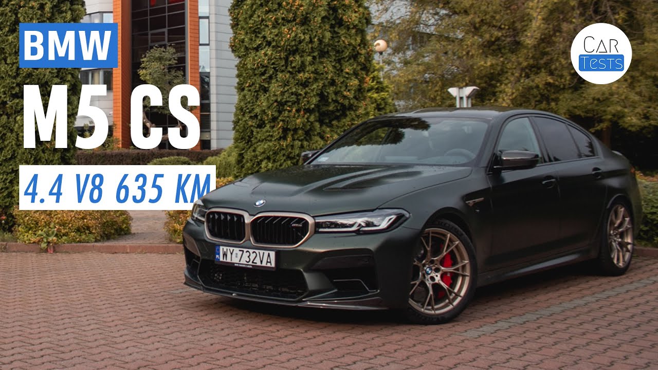 BMW M5 CS 4.4 V8 biturbo 635 KM - test i jazda próbna - YouTube