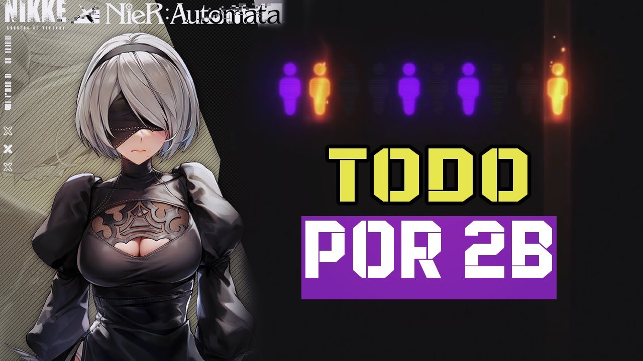 [Nikke] Tiradas hasta conseguir a 2B y su wallpaper. - YouTube