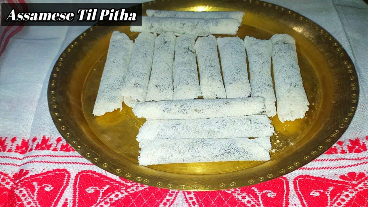 How to make Til Pitha // Assamese Til Pitha recipe - YouTube