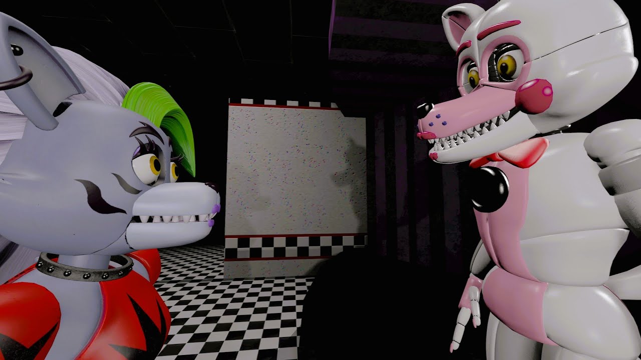 [SFM/FNAF] Roxy meets Funtime Foxy - YouTube