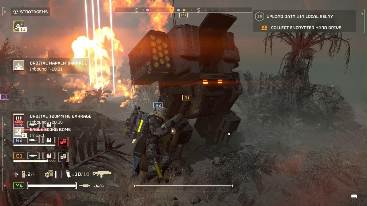 HELLDIVERS 2 Insane Explosions 2025💢🛸☄️🌌🌠😇 - YouTube