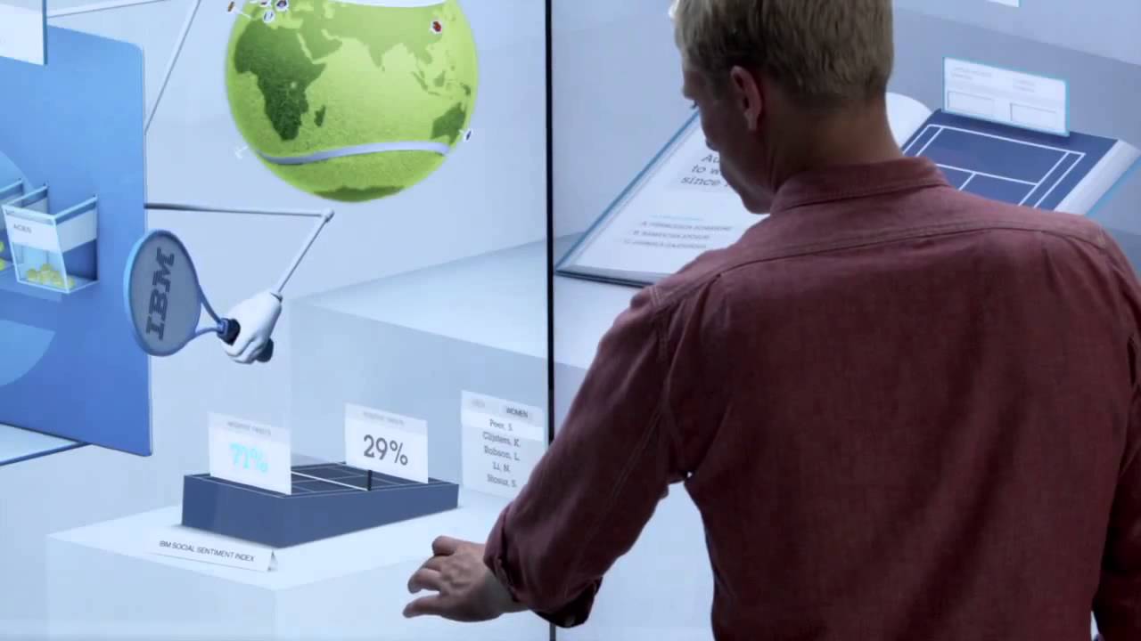 IBM Interactive Wall - YouTube