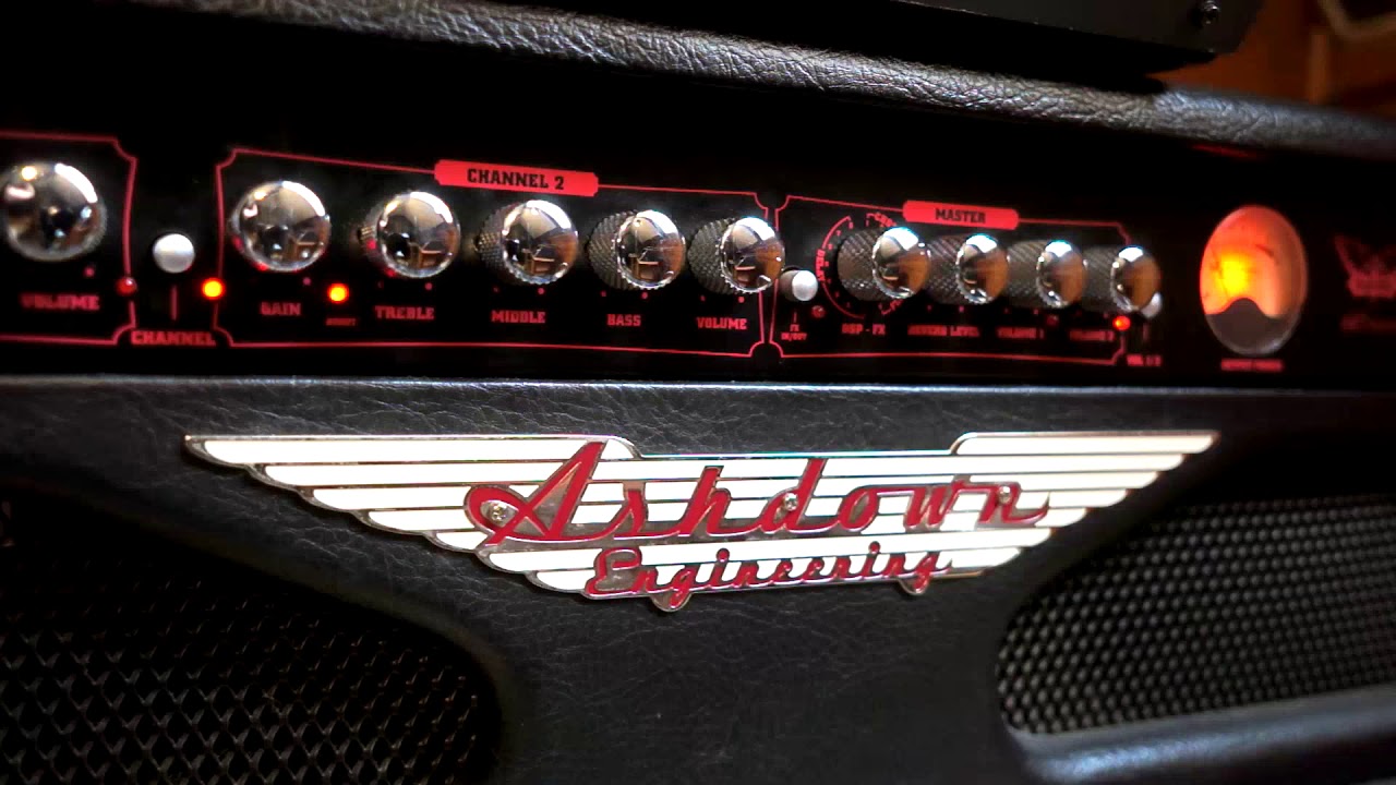 High Gain - Modded Ashdown Fallen Angel 60 DSP + boss SD-1 boost - YouTube