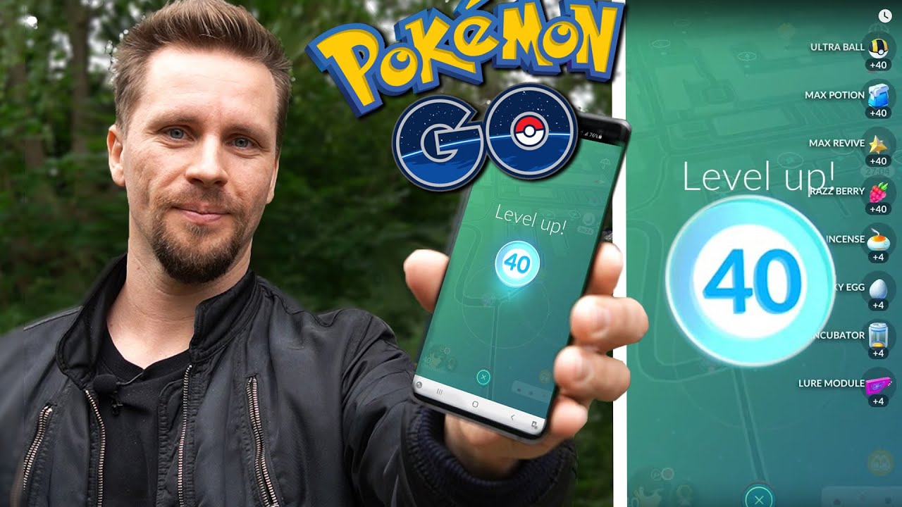 JAG BLIR ÄNTLIGEN LEVEL 40 I POKEMON GO - YouTube