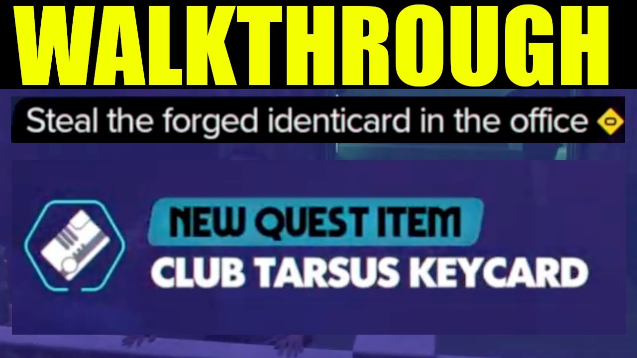 How to "steal the forged identicard in the office" star wars outlaws ...