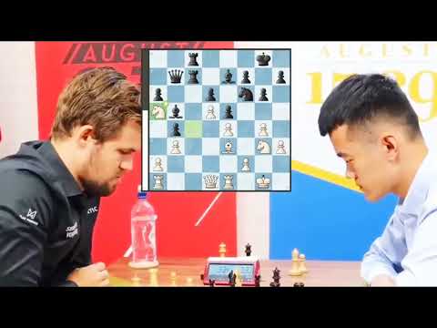 Magnus Carlsen vs Ding Liren Chess game play 2024 | Ding Liren Vs ...