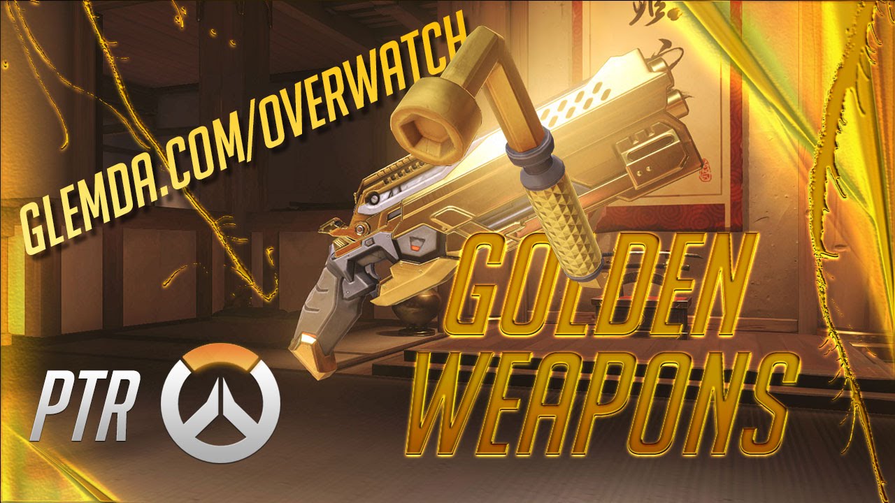 Overwatch: Preview Golden Weapon Skins [Original, Orgin and more] - YouTube
