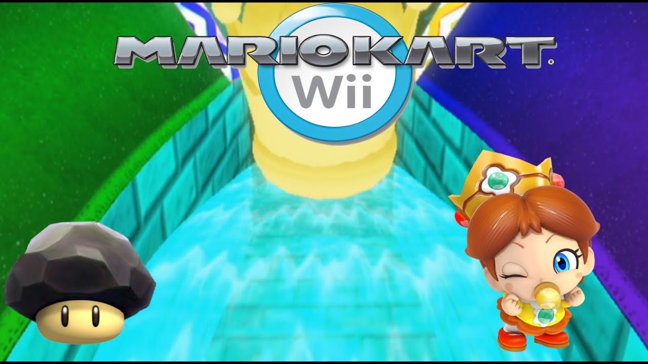 Mario Kart Wii Grand Prix 150cc Rock Mushroom Cup 24 Players