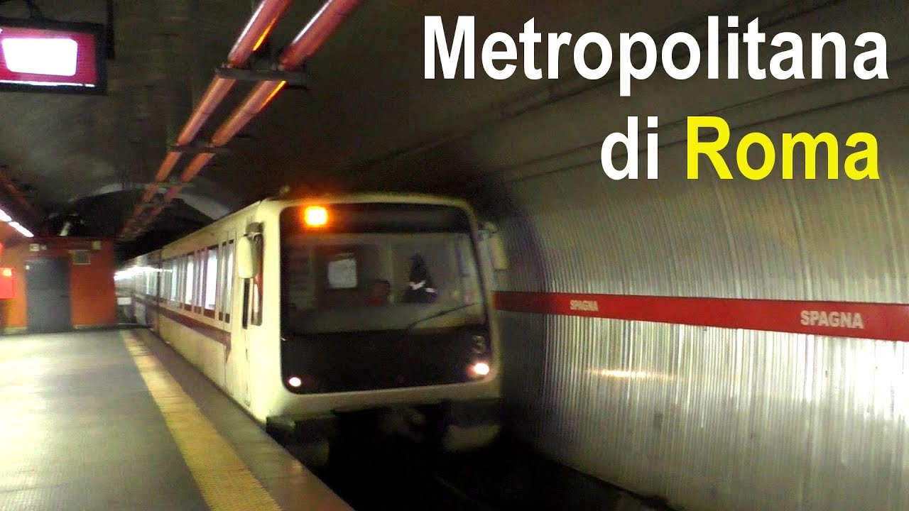 Metropolitana di Roma - METRO ROM - Metro of Rome - YouTube