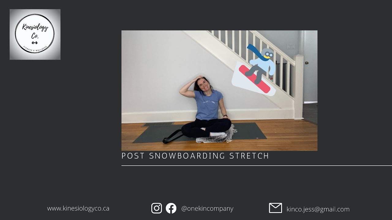 Snowboarding Stretches - YouTube