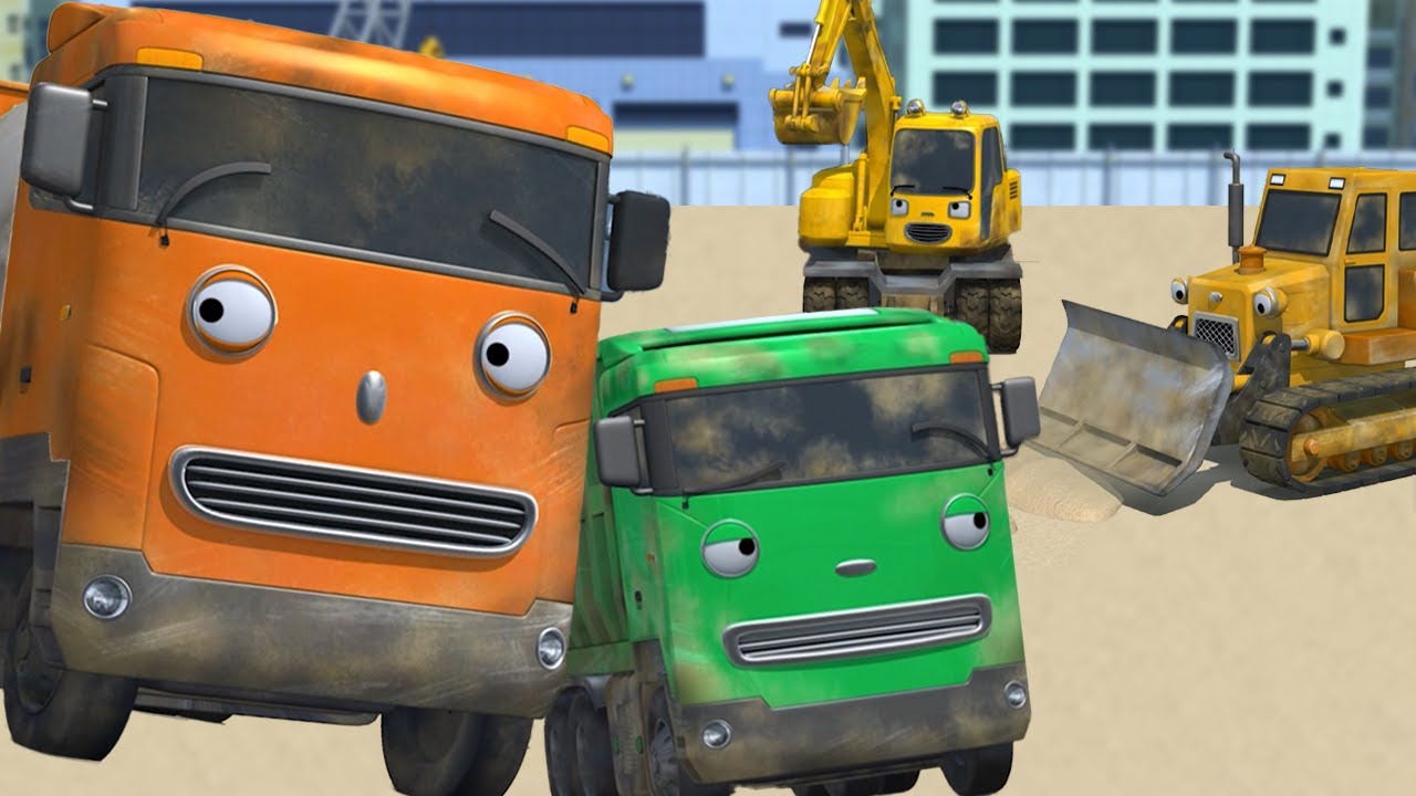 Heavy Vehicles Episodes | Cement Truck Chris wants Recognition | Tayo ...