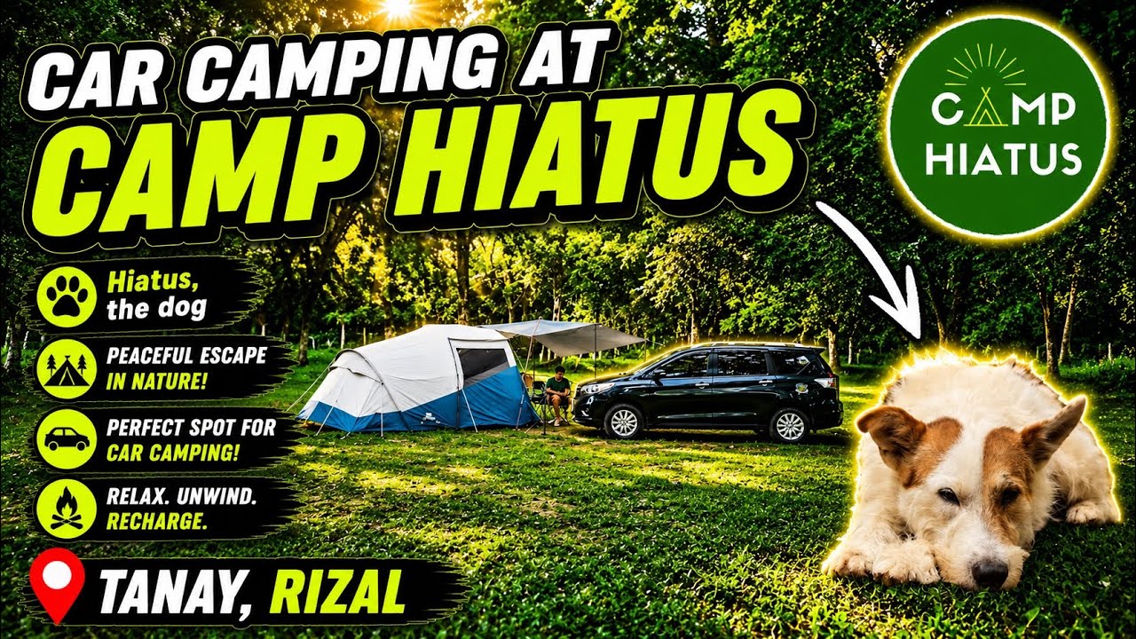 CAMP HIATUS | CAR CAMPING EXPERIENCE - YouTube