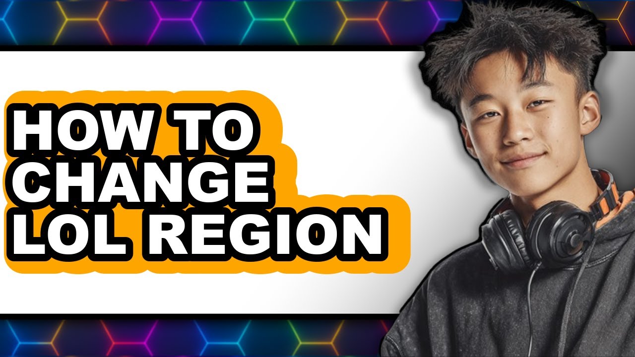 How to Change Lol Region (only Way) - YouTube