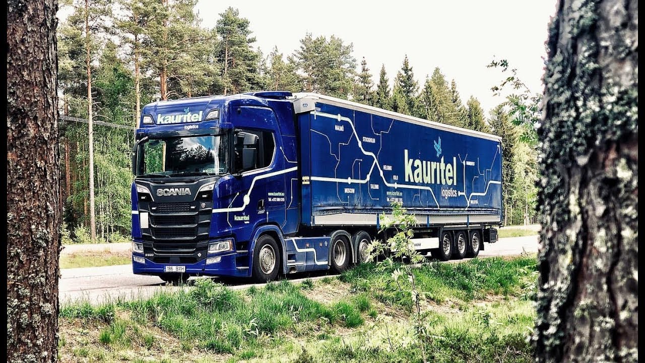 SCANIA S520 V8 Kauritel - Promods 2.41 - YouTube