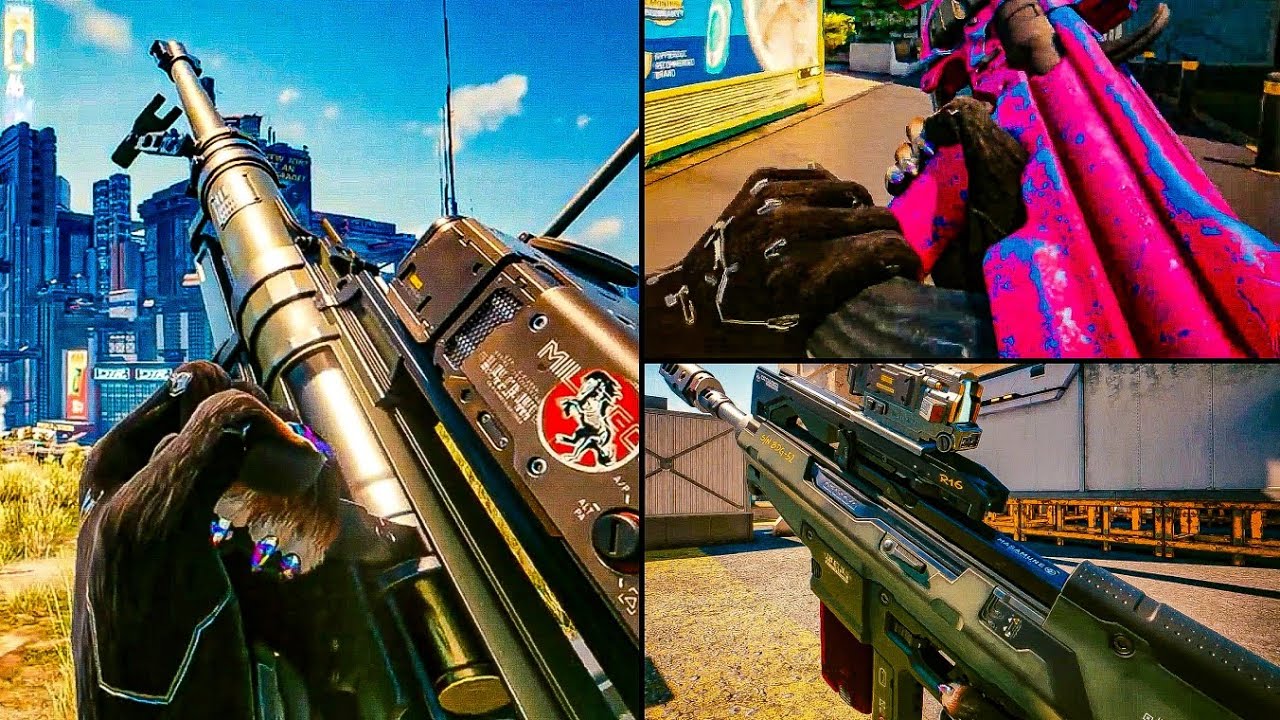 Cyberpunk 2077 - Furry Mod - Combat Gameplay - YouTube