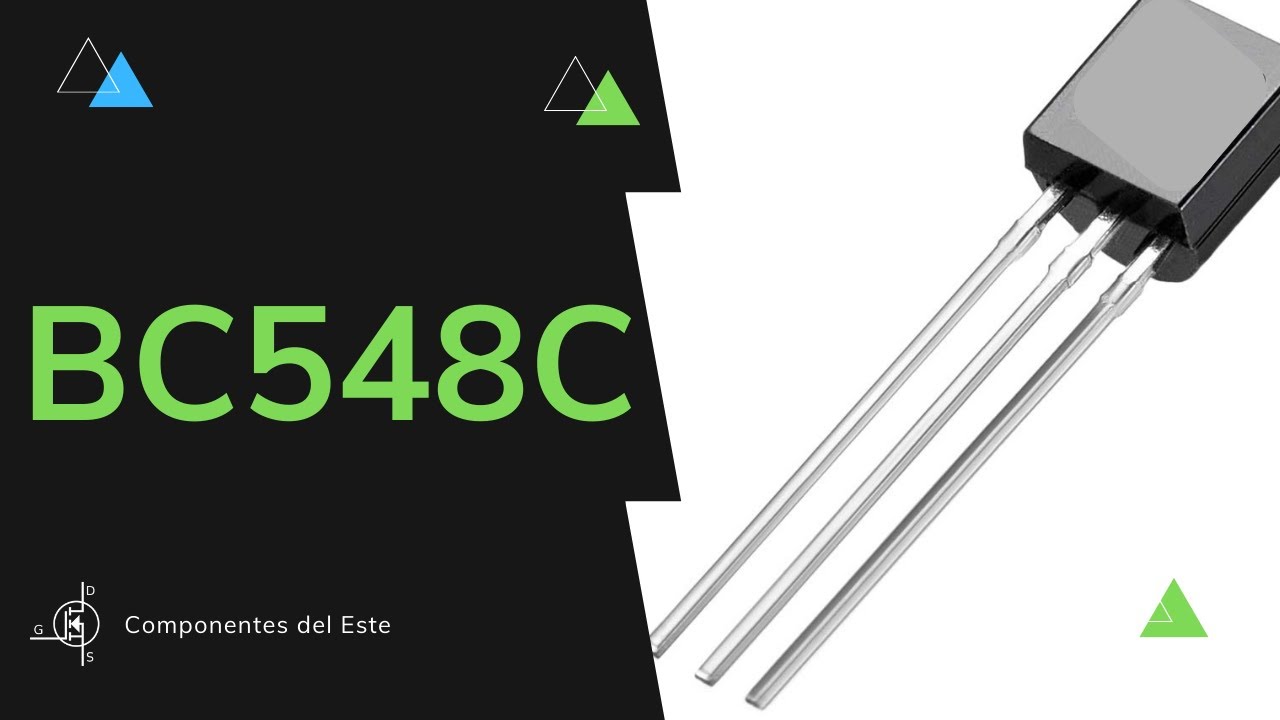 Medir / Probar Transistor BC548C 📐- Leer hoja de datos de transistor BC548C - Data sheet Bc548C ...